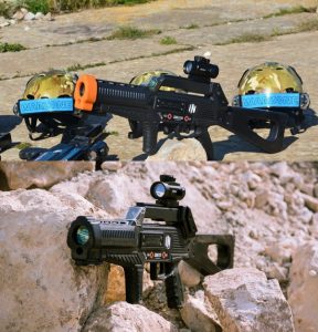 3D Printing from a 2D Scan. Custom 3D printed part for Laser Tag gun.